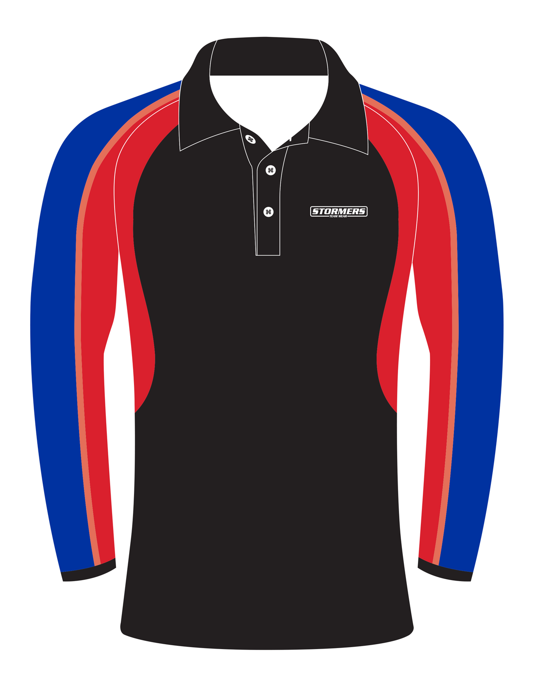 MELBOURNE LONG SLEEVE POLO – STORMERS